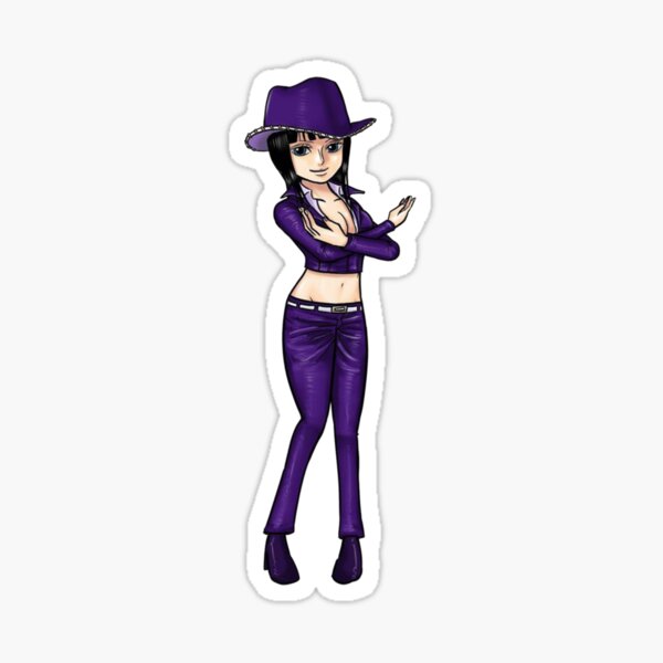 "Nico Robin One Piece" Sticker for Sale by TyshawnWolf | Redbubble