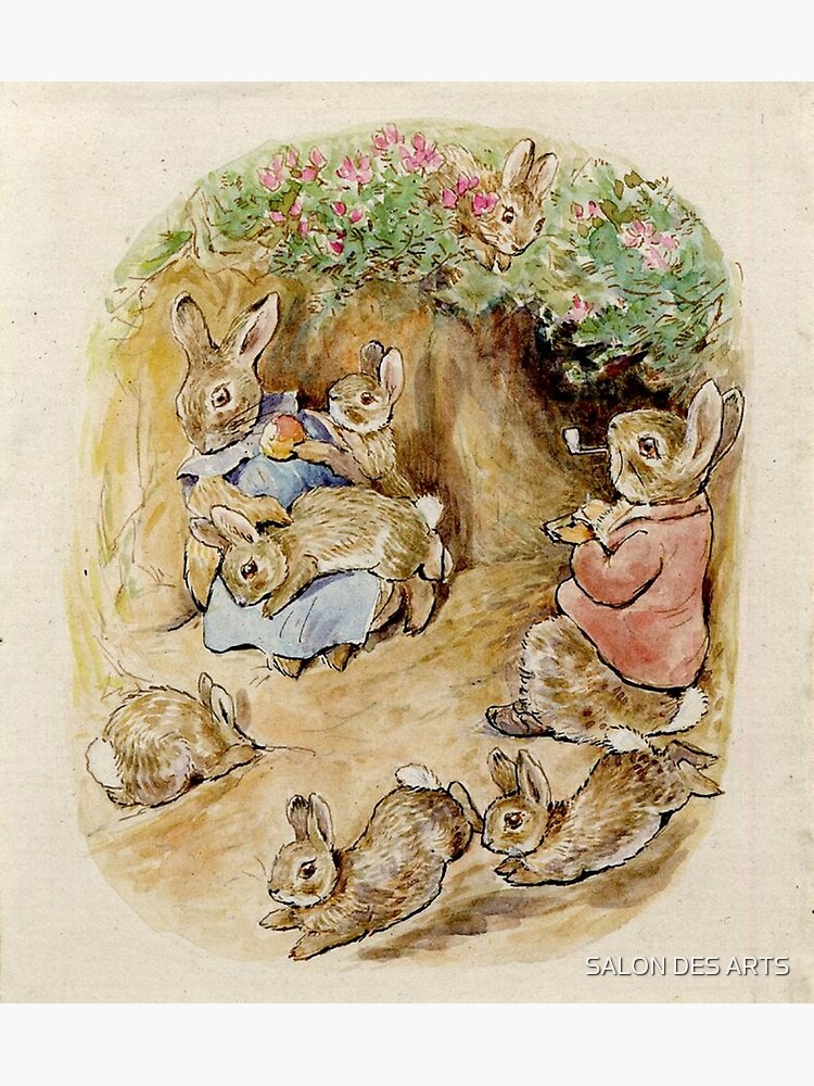 "The Tale of the Flopsy Bunnies (1909) - Beatrix Potter" Poster for ...