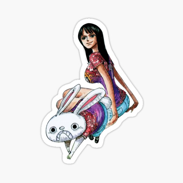 "Nico Robin one piece" Sticker for Sale by PrincWelch | Redbubble