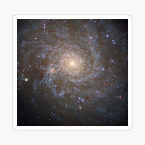 "Stunning spiral galaxy NGC 4571 in the constellation of Coma Berenices ...