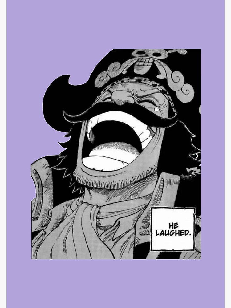 "gol d roger laugh" Spiral Notebook by DelmerHarber | Redbubble