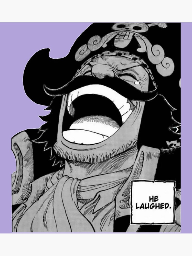 "gol d roger laugh" Art Print for Sale by DelmerHarber | Redbubble