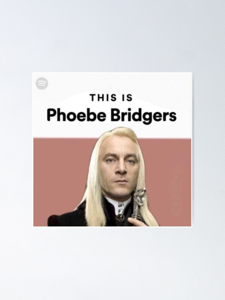 "Phoebe Bridgers Meme " Poster for Sale by heatherjel | Redbubble
