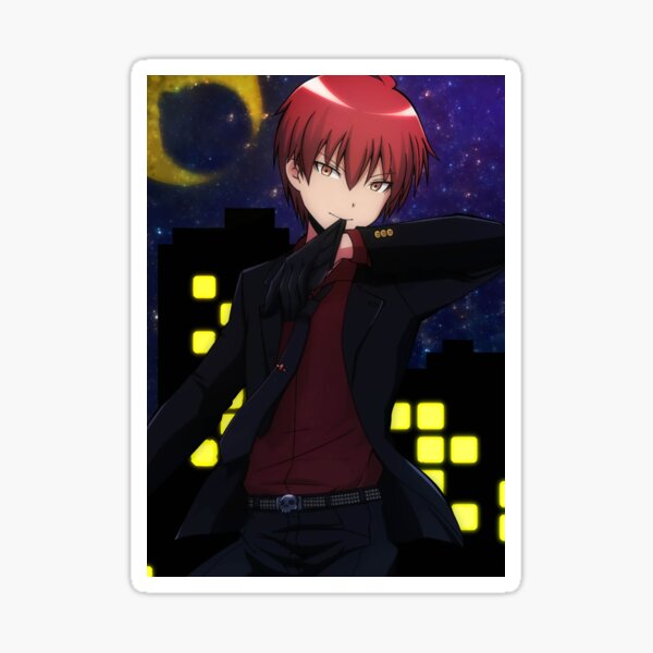 "Karma Akabane Assassination Classroom Artwork For Fan" Sticker by ...