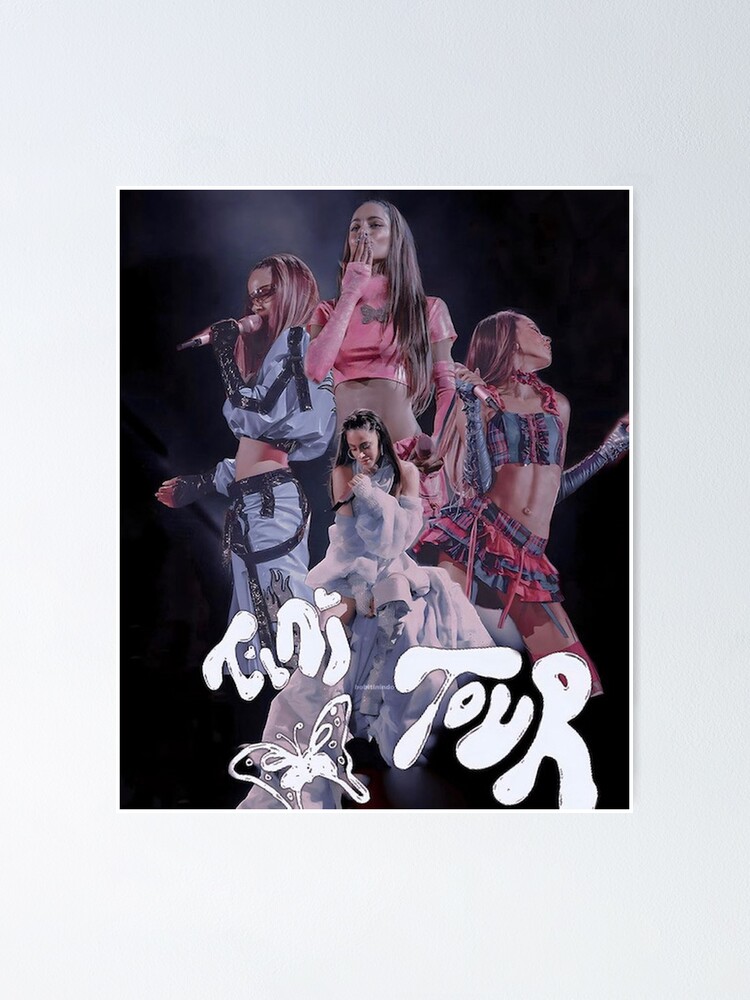 "Tini tour 2022 merch" Poster for Sale by tstoesselno | Redbubble