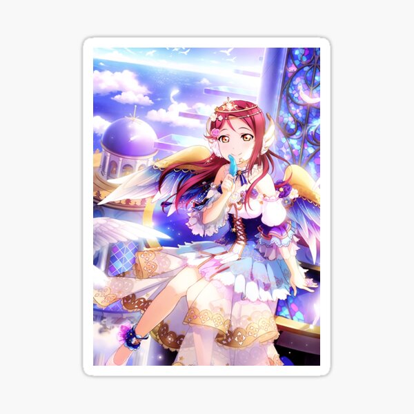 "Angel Riko Idolized ~" Sticker by ReisenBran | Redbubble