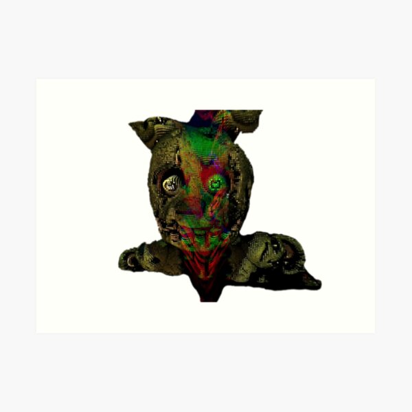 "Fnaf Springtrap Glitch" Art Print for Sale by FNAFandStuff | Redbubble