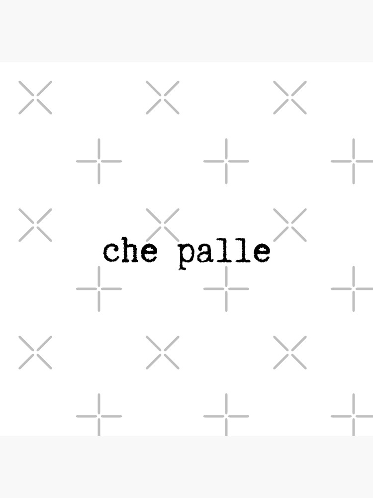 "Che Palle Italian Quote Typewriter" Poster for Sale by NUMAtravel ...