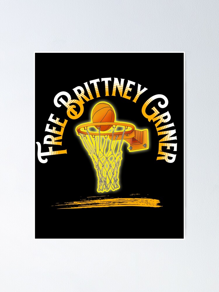 "Free Brittney Griner" Poster for Sale by Arty-bubble | Redbubble