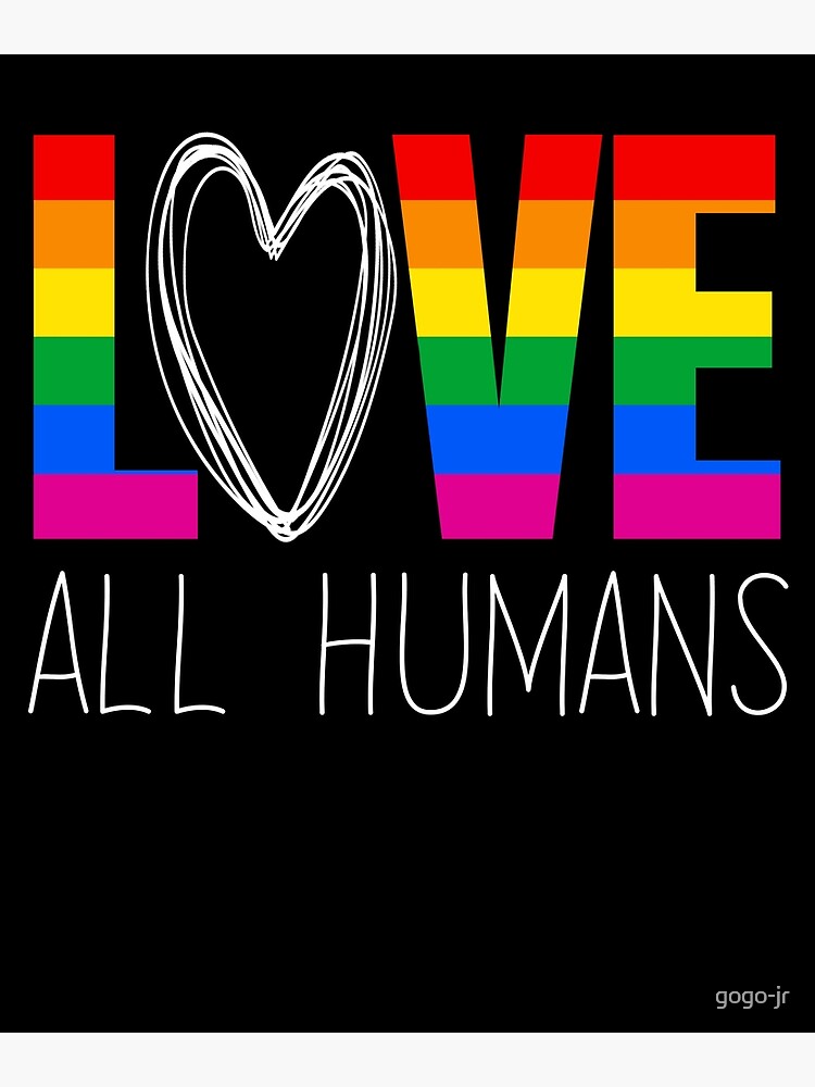 "LGBT Pride Rainbow Love LGBTQ Pride Allyship" Poster for Sale by gogo ...