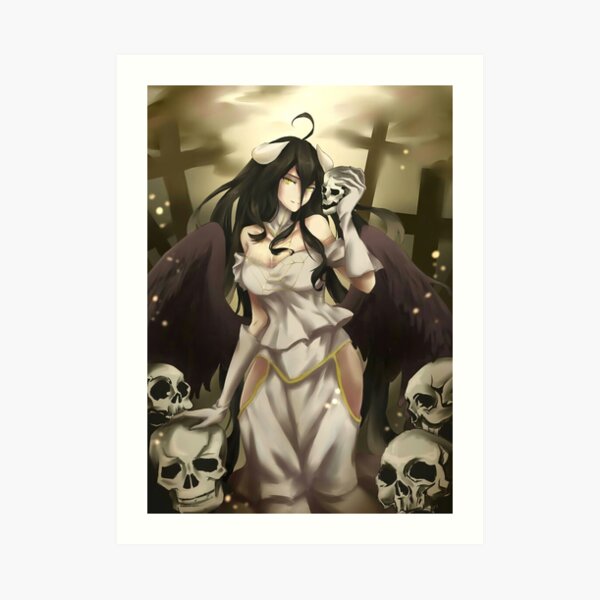 "Albedo Overlord Drawing For Otaku" Art Print for Sale by zskasherman ...