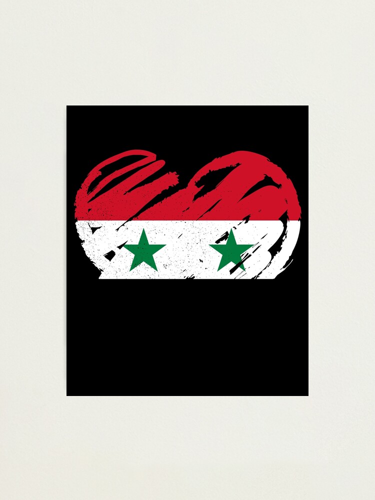 "I Love Syria " Photographic Print for Sale by feether-store | Redbubble