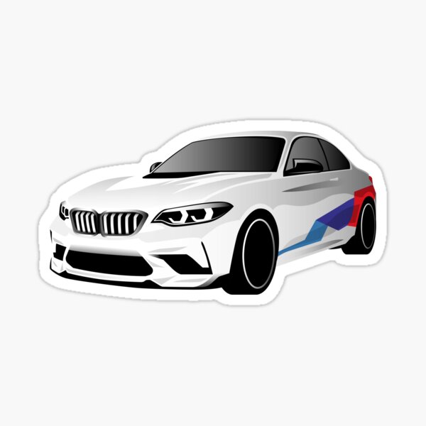 "M2 2015 Bavarian Car" Sticker for Sale by ikhzky | Redbubble