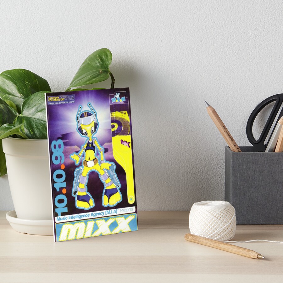 "cyber y2k/90s mixx rave poster" Art Board Print by cutenightmares ...