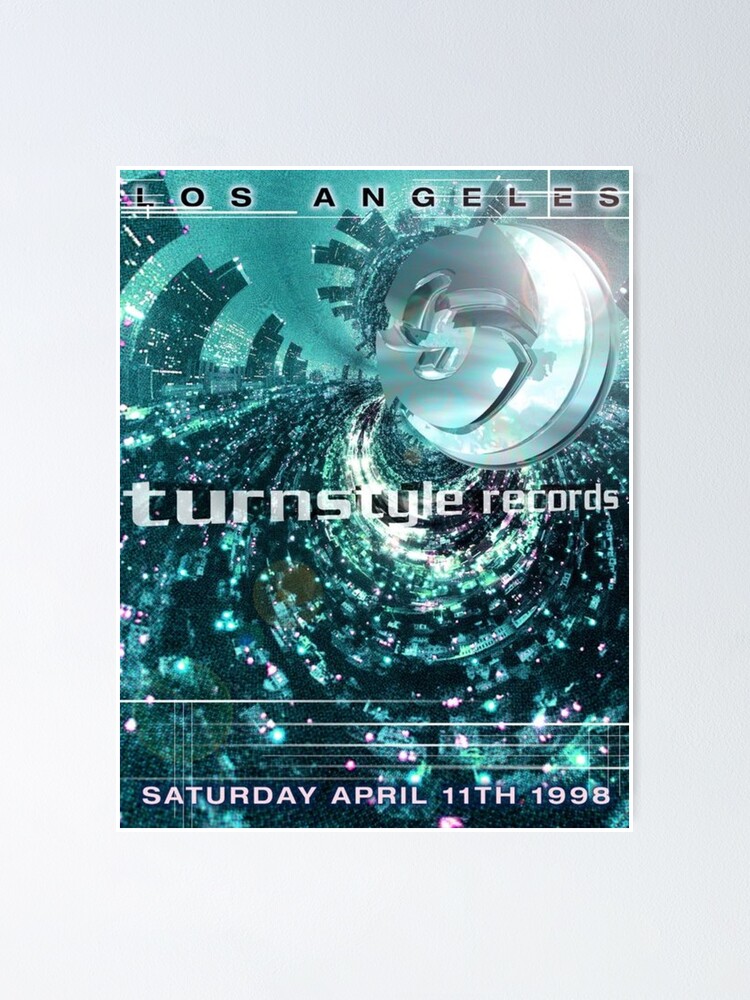 "cyber y2k turnstyle rave poster" Poster for Sale by cutenightmares ...