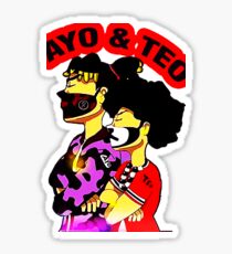 Ayo and Teo: Stickers | Redbubble