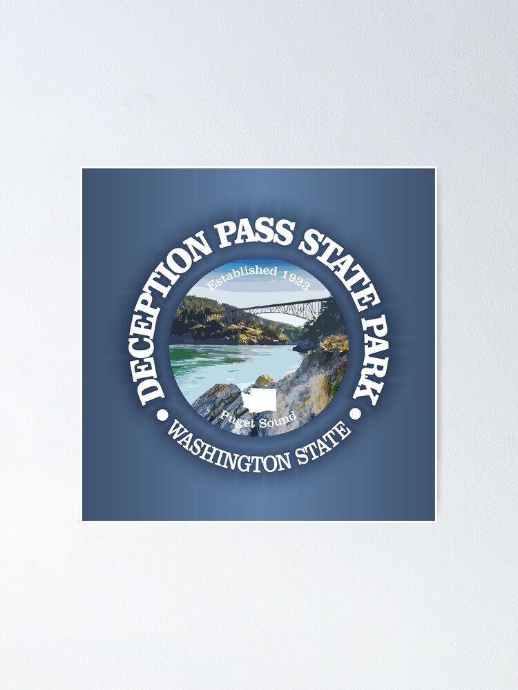 "Deception Pass SP" Poster for Sale by curranmorgan | Redbubble