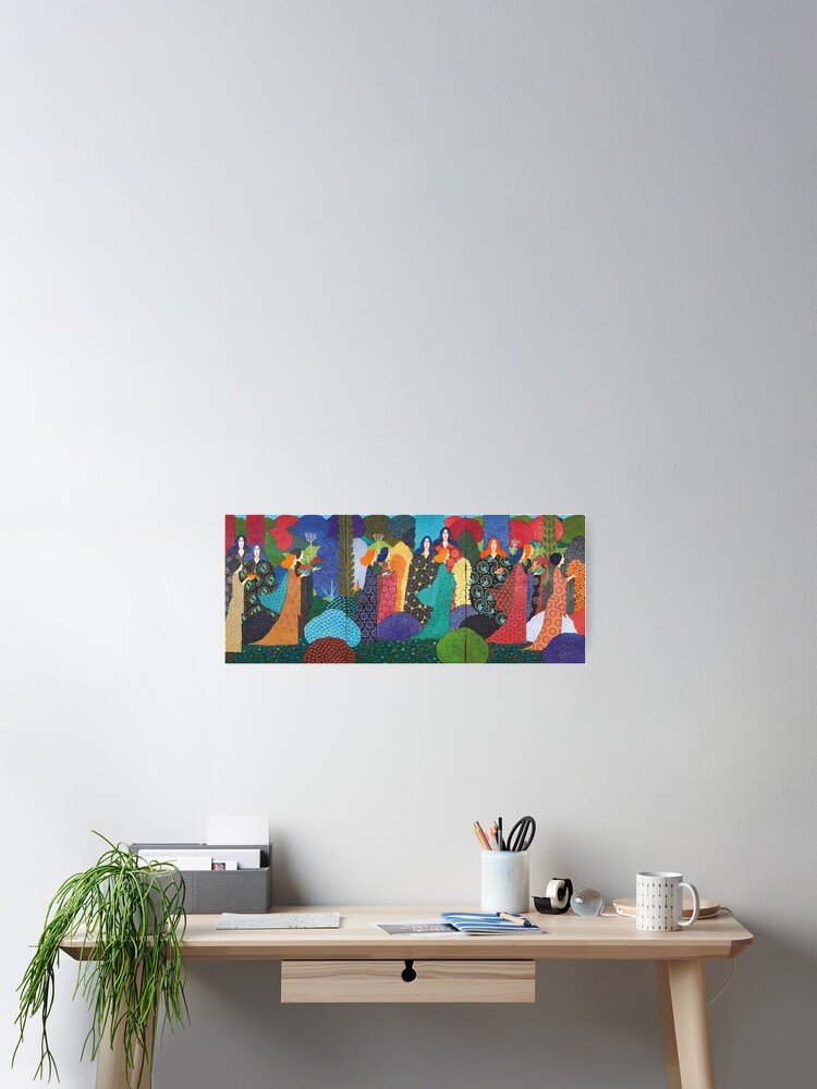 "Floral painting by Vittorio Zecchin" Poster by GabrielMadrasse | Redbubble