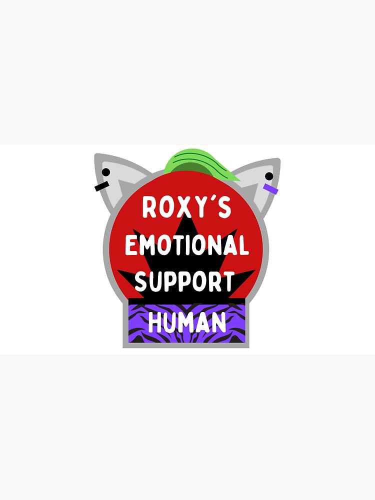 "Roxy FNAF Roxy's Emotional Support Human ID" Cap by ray-designs ...