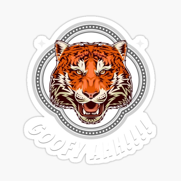 "Goofy Ahh" Sticker for Sale by VibenGraphics | Redbubble