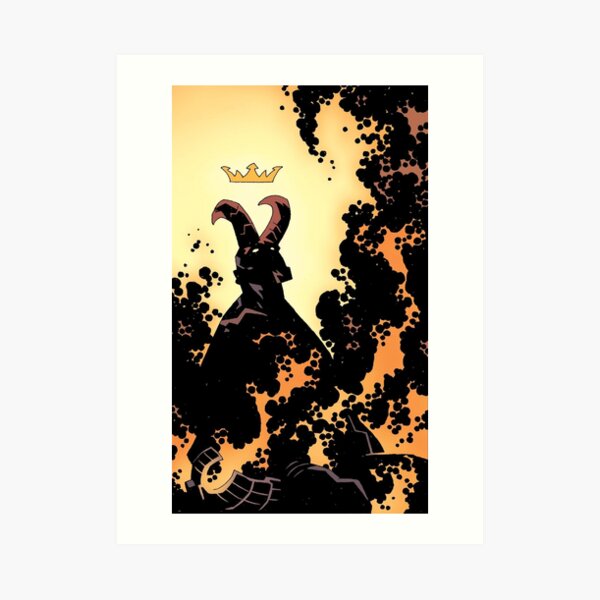 "hellboy,hell,king, crown, fire,ragnarok,caos,ogdru jahad,dragon,anung ...