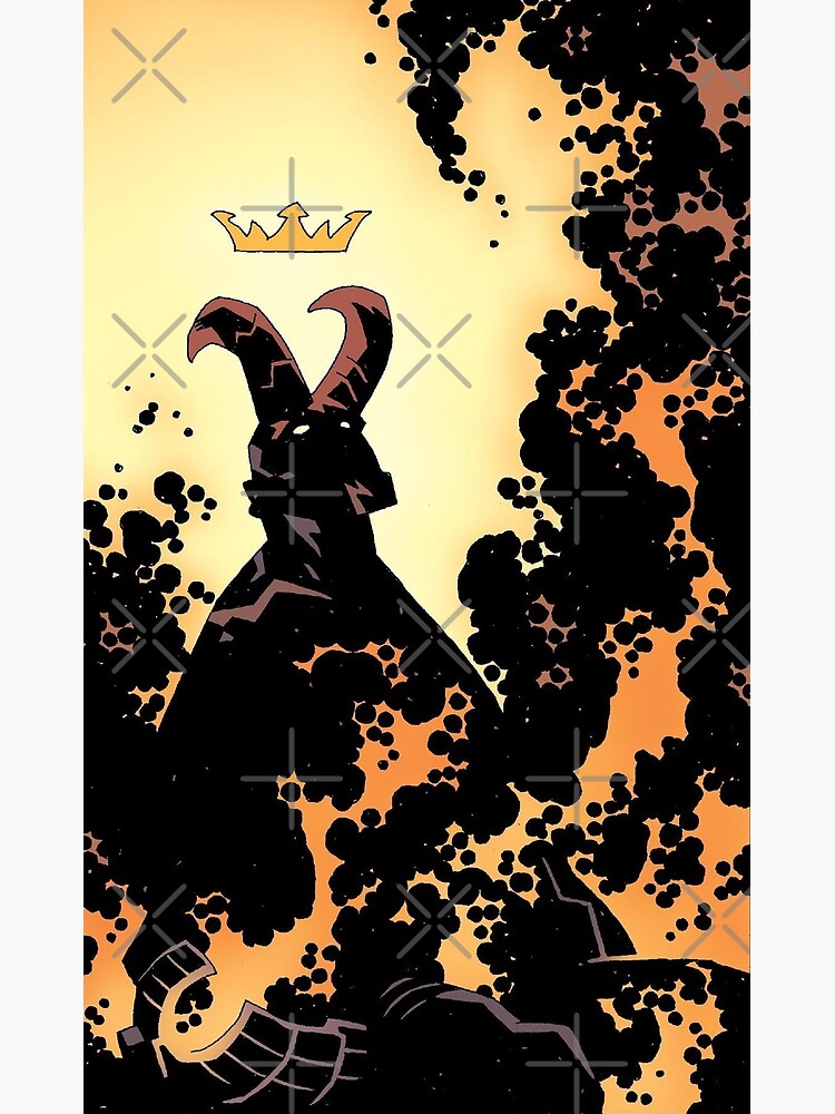 "hellboy,hell,king, crown, fire,ragnarok,caos,ogdru jahad,dragon,anung ...