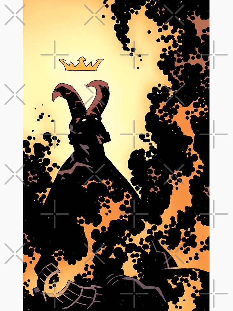 "hellboy,hell,king, crown, fire,ragnarok,caos,ogdru jahad,dragon,anung ...