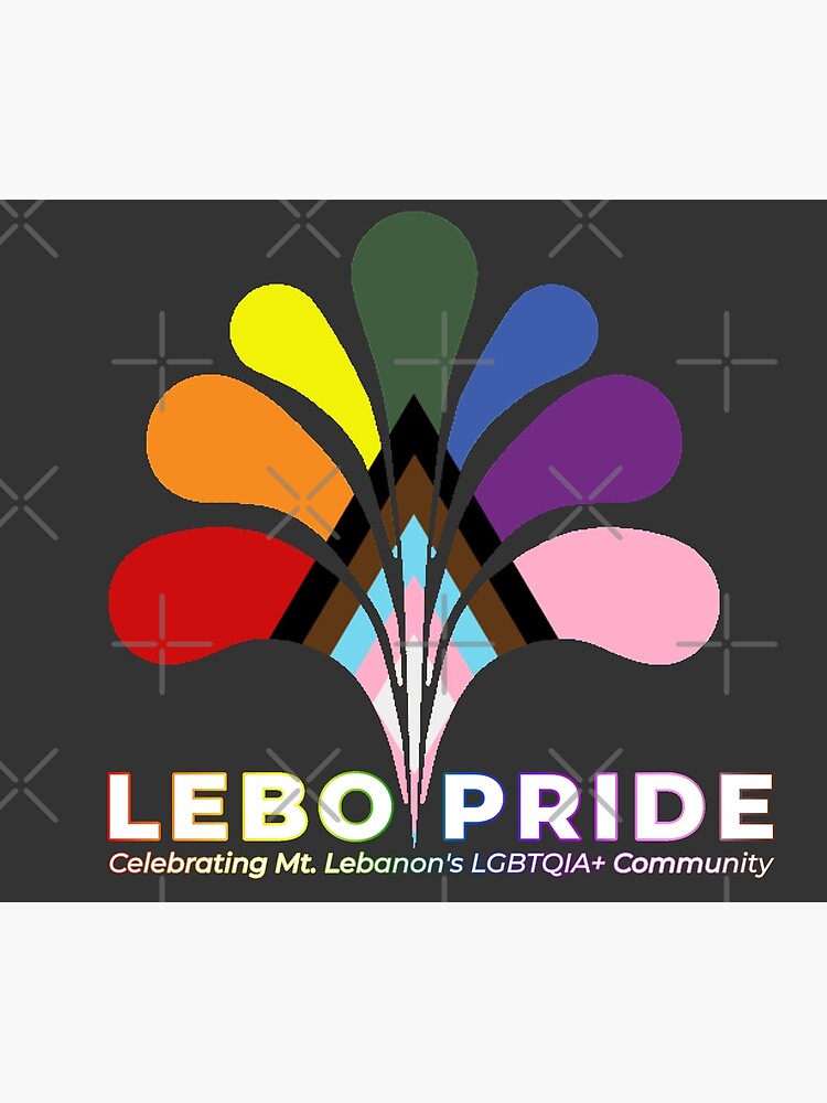 "Lebo Pride Design (dark theme)" Poster for Sale by Just1Voice | Redbubble