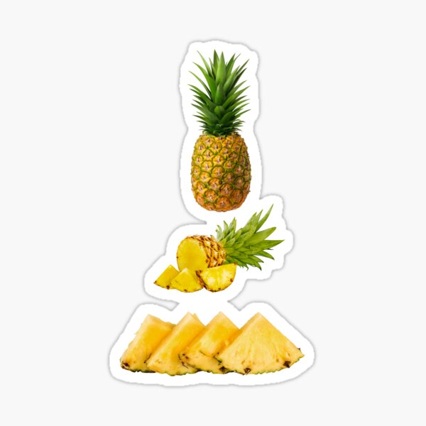"Pineapple - Poster" Sticker for Sale by CreativityXpert | Redbubble