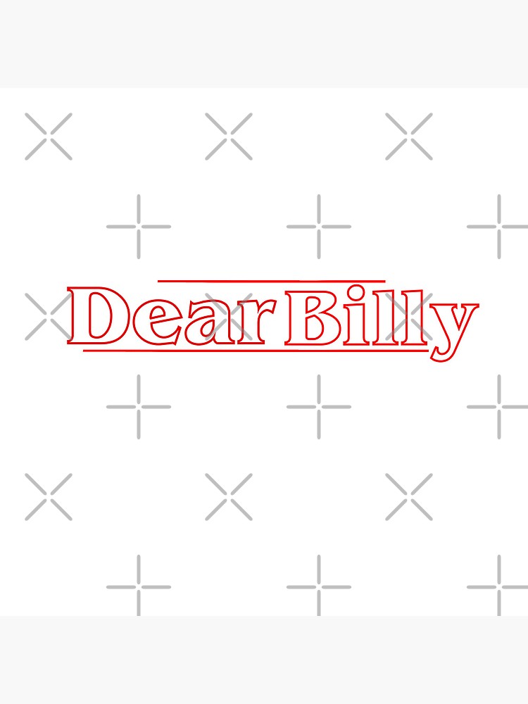 "Dear Billy Stranger Things Season 4 Episode 4 sticker" Art Print for ...