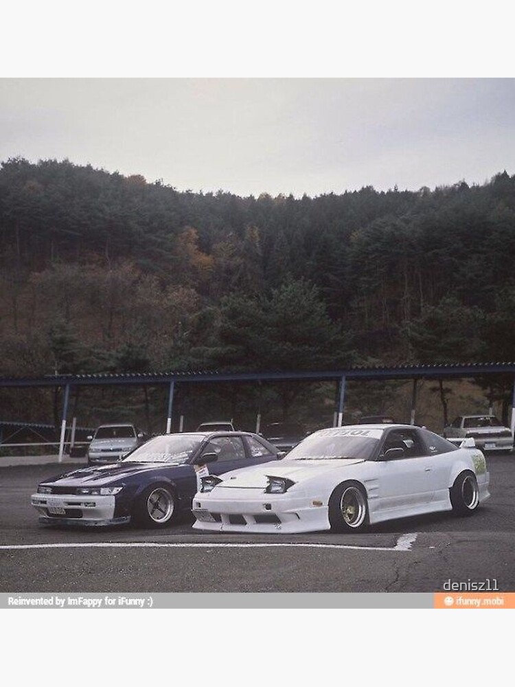 "nissan 180sx and r32 drift" Poster for Sale by denisz11 | Redbubble