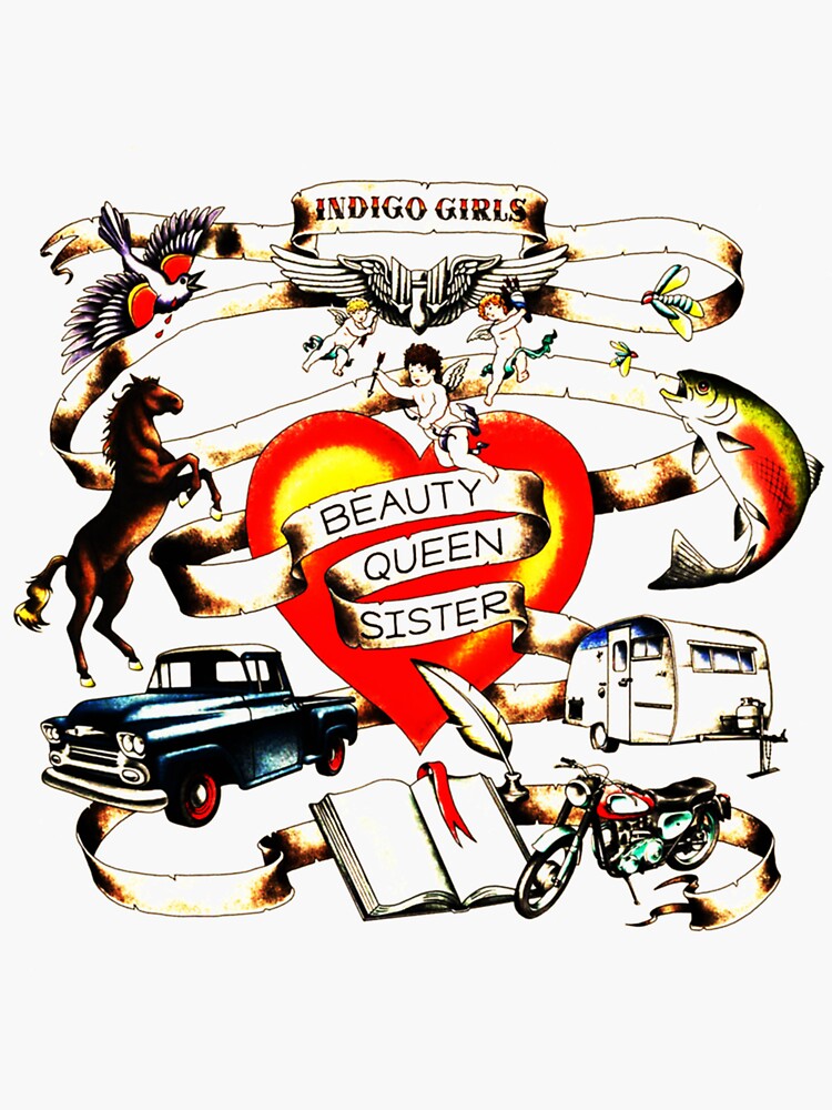 "Indigo Girls American folk rock music duo" Sticker for Sale by ...