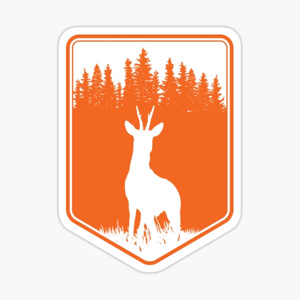 Pegatina «corzo europeo» de HuntingPassion | Redbubble