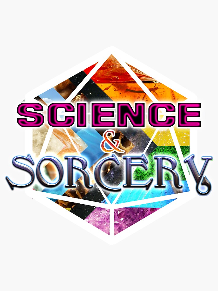 "Science & Sorcery - Pride" Sticker for Sale by ScienceNSorcery | Redbubble