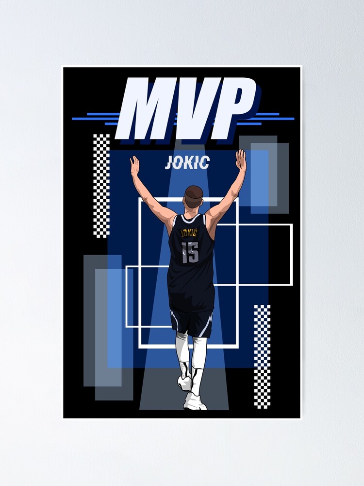 "Nikola Jokic - MVP" Poster for Sale by AYA-Design | Redbubble