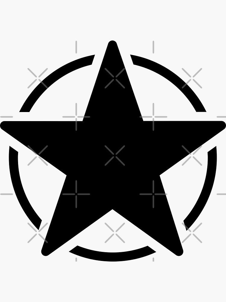 "US Army Star" Sticker for Sale by GoldForce | Redbubble