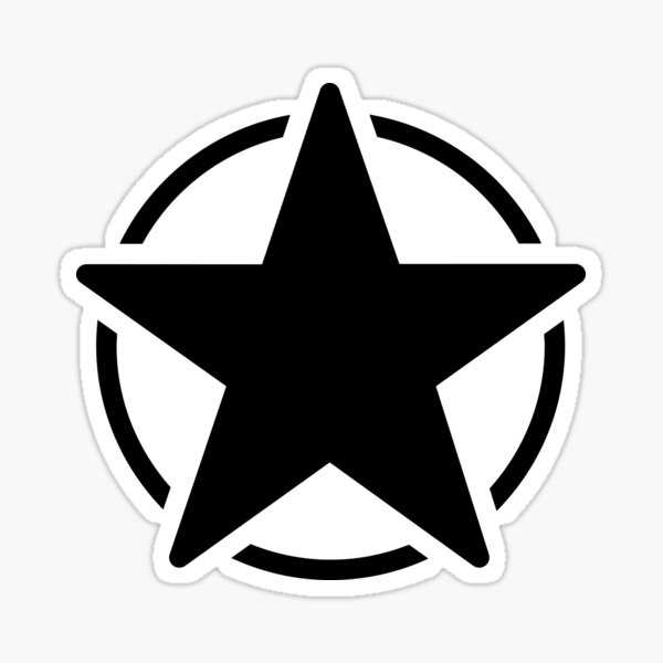 "US Army Star" Sticker for Sale by GoldForce | Redbubble