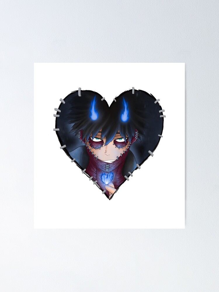 "My Hero Academia Dabi" Poster for Sale by betjohn | Redbubble