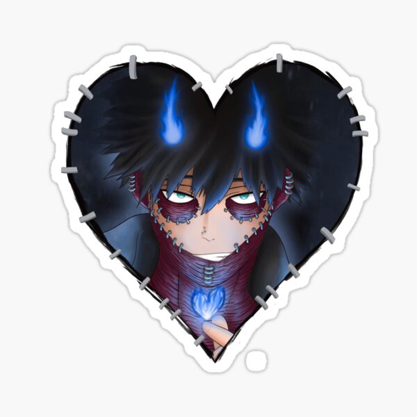 "My Hero Academia Dabi" Sticker for Sale by betjohn | Redbubble
