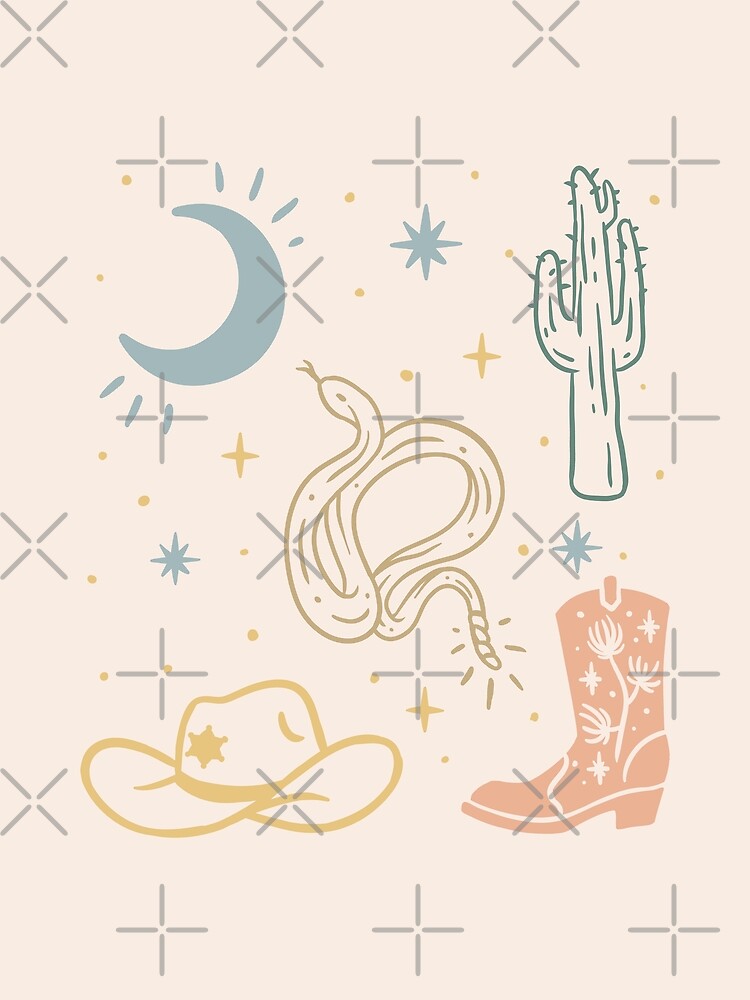 "HOWDY HOWDY HOWDY YALL | Western Pattern Cowgirl Rodeo Prick Cowboy ...