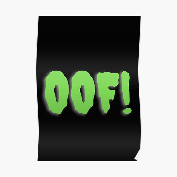 "OOF Classic T-Shirt design" Poster for Sale by hetvick | Redbubble