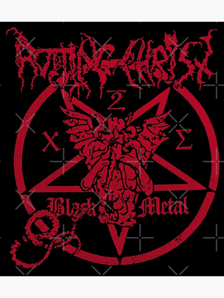 "Rotting Christ" Poster for Sale by loudmetal | Redbubble