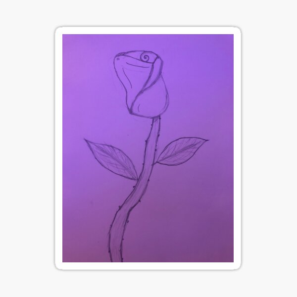 "Rose" Sticker for Sale by loverosiedesign | Redbubble