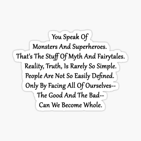 "Stranger Things Quote" Sticker for Sale by Brokeartisttt | Redbubble