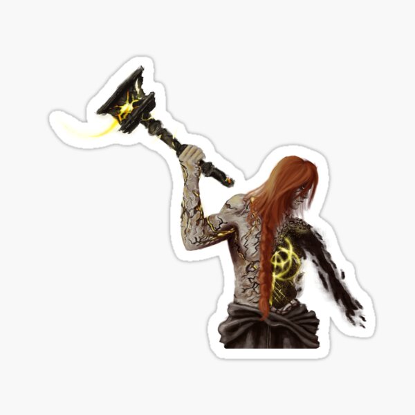 "Radagon Marika Transparent" Sticker for Sale by MoonApothecary | Redbubble