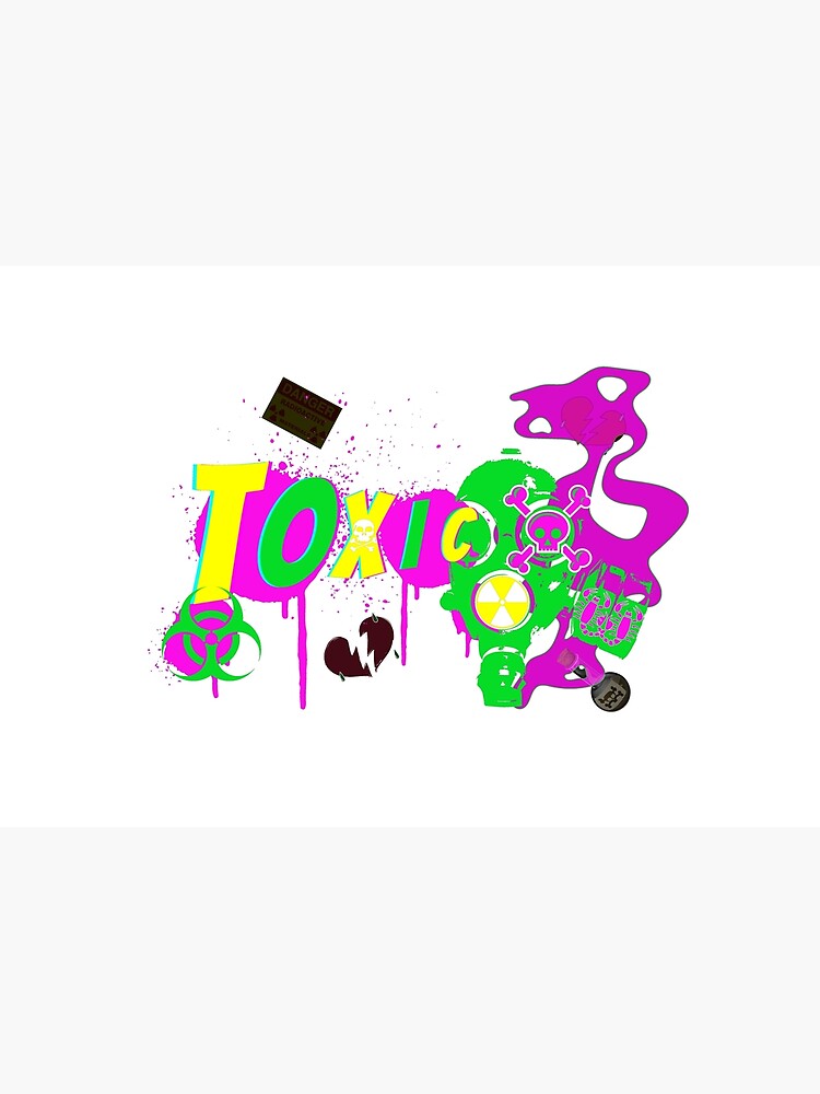 "Toxic" Poster for Sale by NikkosDesigns | Redbubble