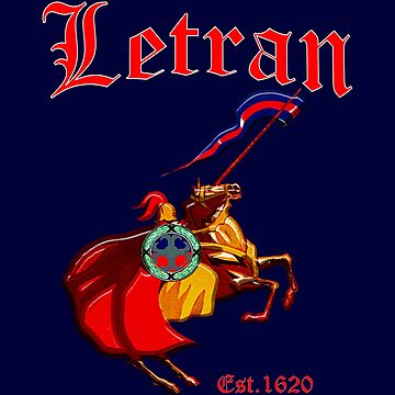 "Letran College Knight Vintage Print Letranite Arriba" Poster for Sale ...
