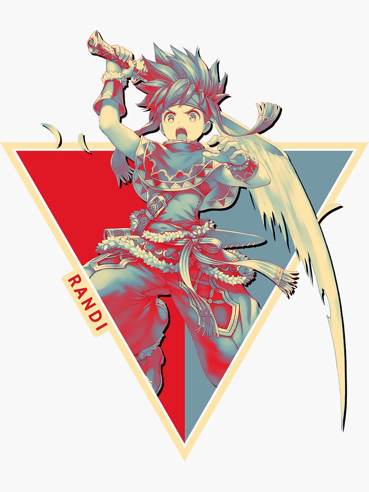 "Trihop Randi" Sticker for Sale by martanjung | Redbubble