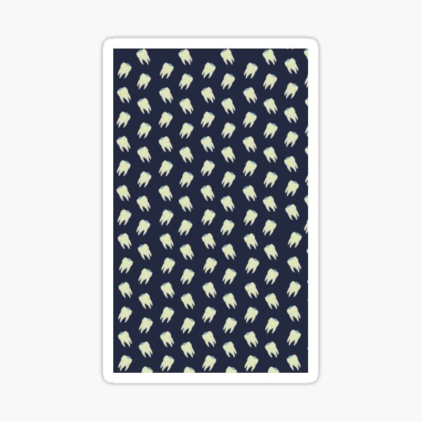 "Tooth Ache" Sticker for Sale by Maiurv | Redbubble