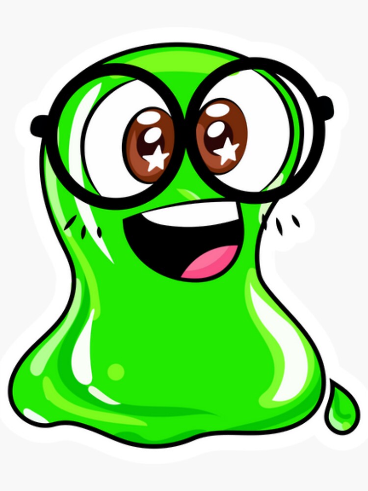 " Super Slick Slime Sam" Sticker for Sale by oublaichen | Redbubble